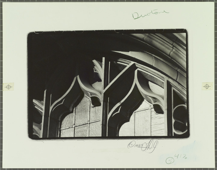 Detail of exterior window detail of Packard Laboratory | Lehigh Preserve
