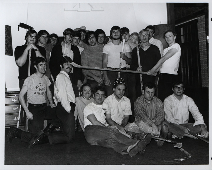 Group portrait / Chi Psi Fraternity | Lehigh Preserve