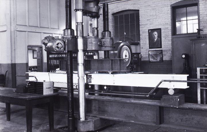 Civil Engineering Testing Equipment in Fritz Laboratory | Lehigh Preserve