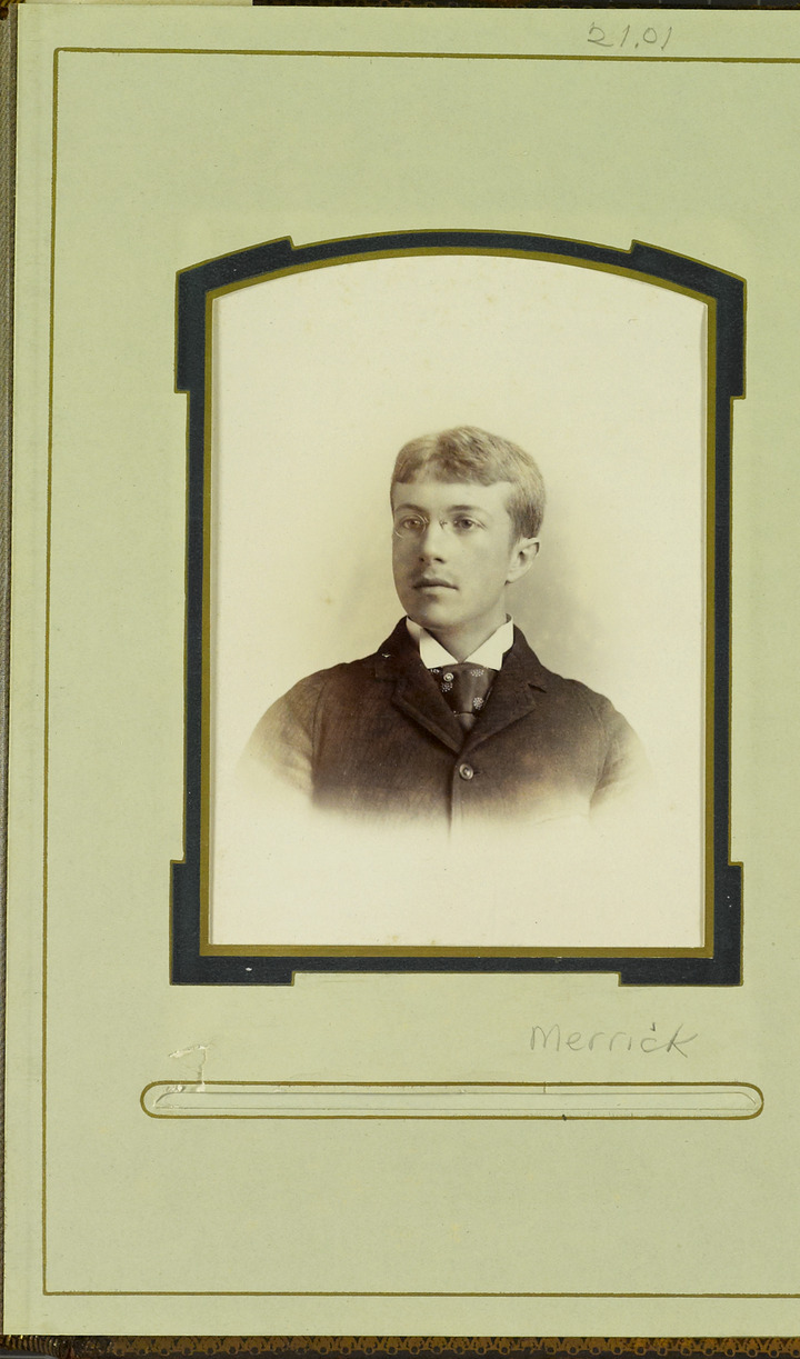 Portrait / Merrick, Frank A. / 1891 | Lehigh Preserve