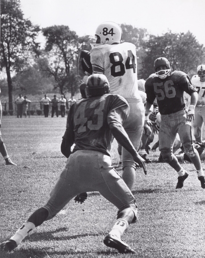 John Chambers catches the ball in Lehigh vs. Delaware game | Lehigh ...