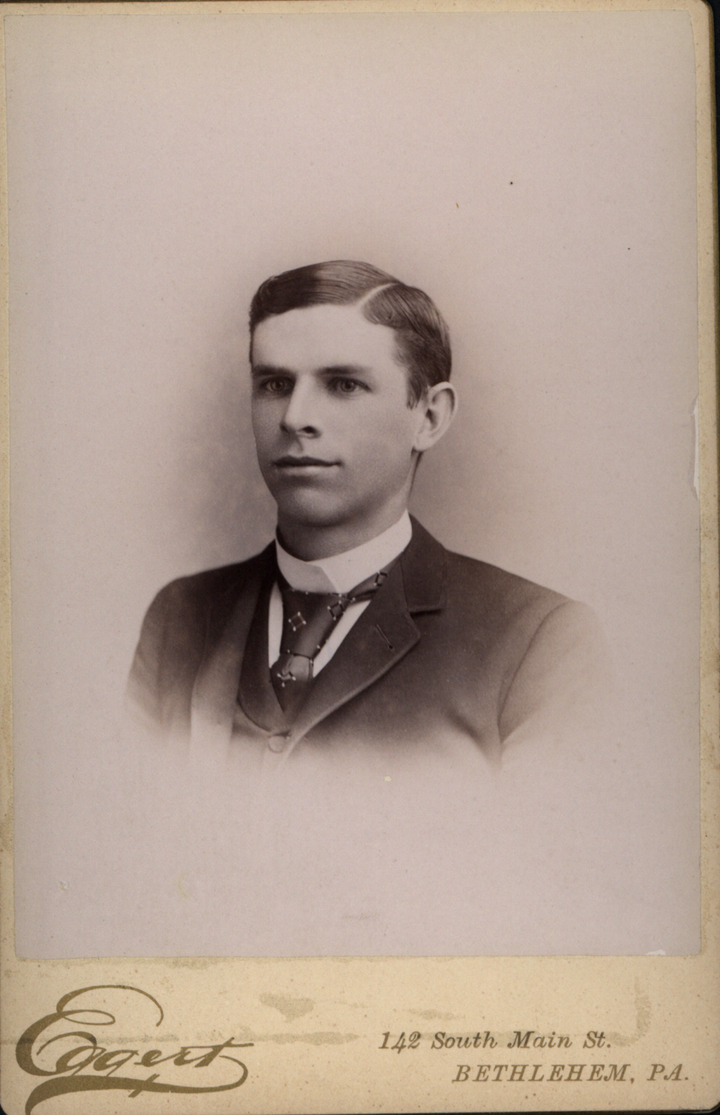 Portrait / Richards, William Pemberton / 1888 | Lehigh Preserve