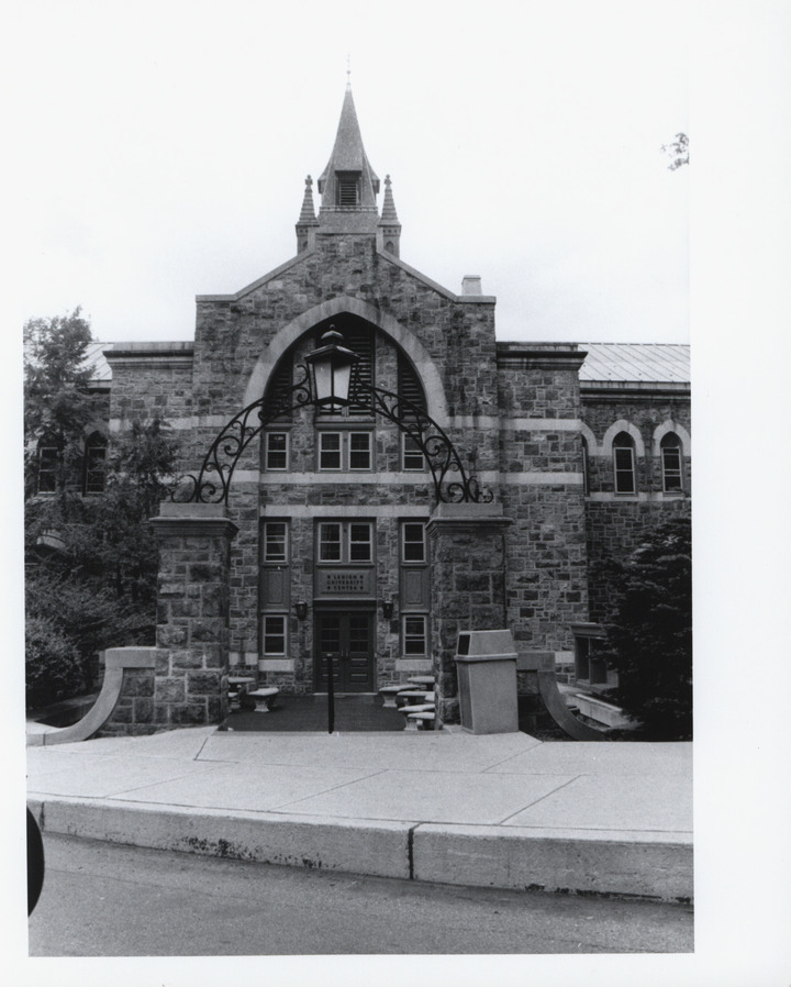 Building / Packer Hall, the University Center / Student Center; Campus ...