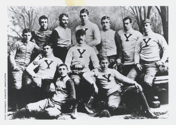 Group portrait / Yale University Football Team, 1888 / 1888 | Lehigh ...