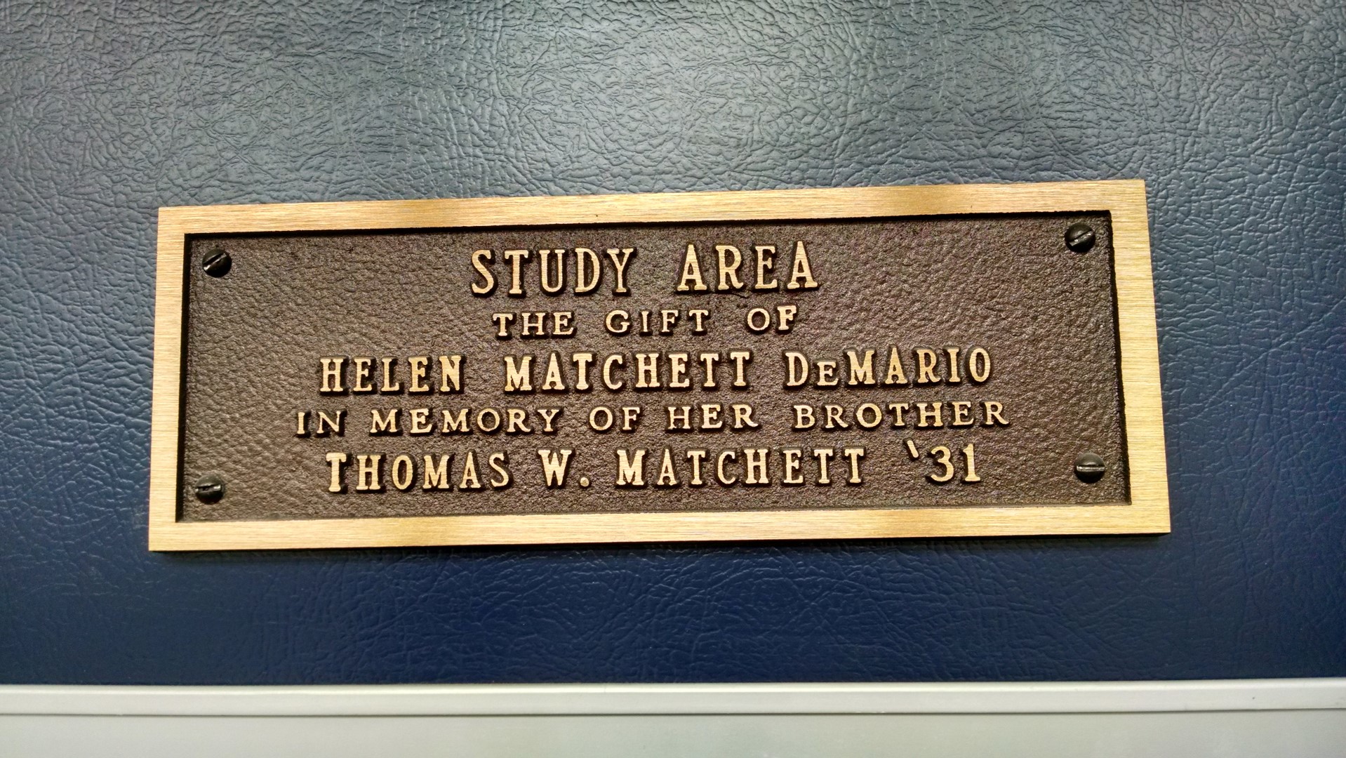 FAIRCHILD MARTINDALE LIBRARY, Helen Matchett Demario | Lehigh Preserve