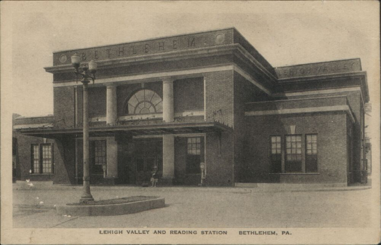 Lehigh Valley and Reading Station, Bethlehem, PA. | Lehigh Preserve