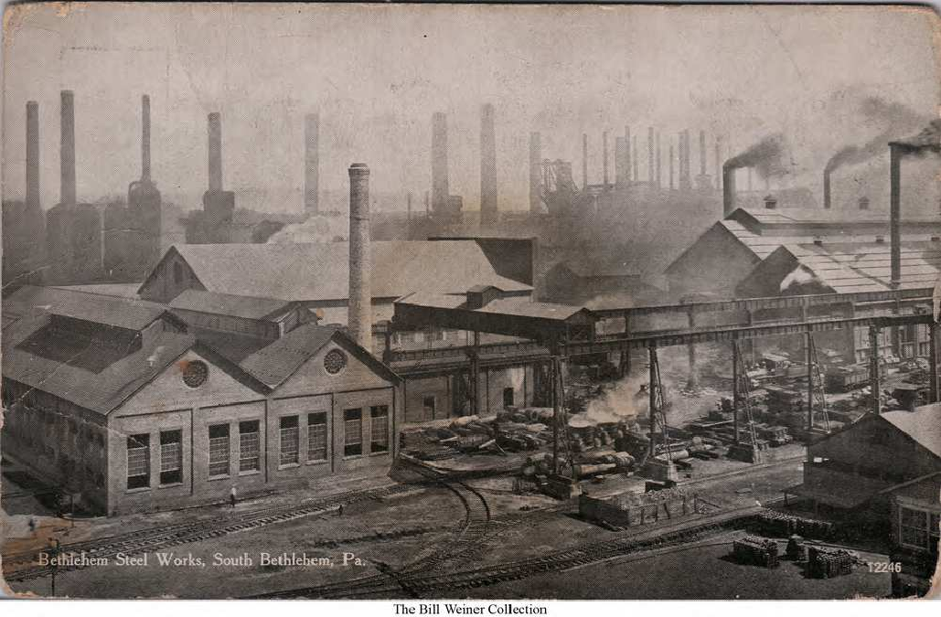 Bethlehem Steel Works, So. Bethlehem, Pa. | Lehigh Preserve